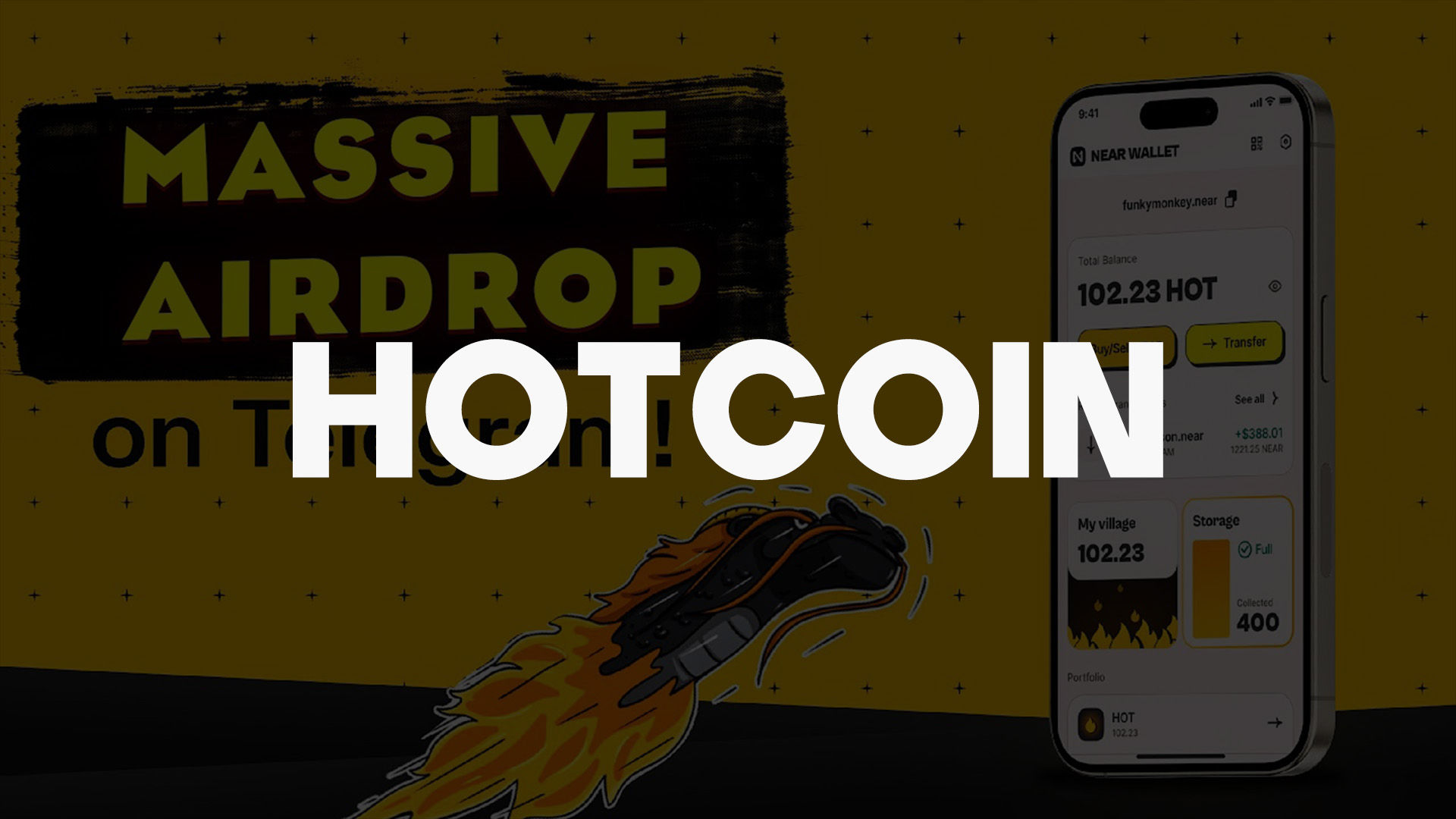 ایردراپ هات کوین چیست | نحوه دریافت ایردراپ Hot Coin